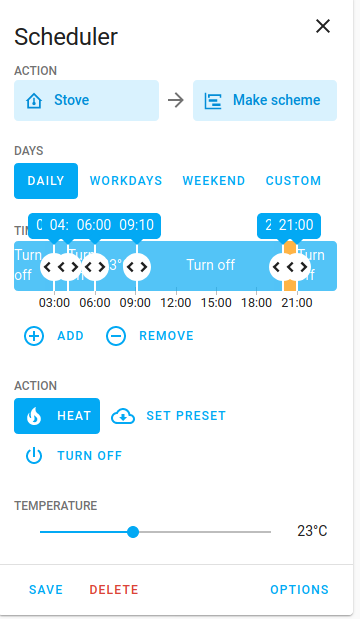 Generic thermostat issue with Heat/Turn Off · Issue #42 · nielsfaber/scheduler-component · GitHub