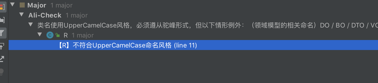 对单个字母的类名提示：不符合uppercamelcase 命名风格 · Issue 686 · Alibabap3c · Github