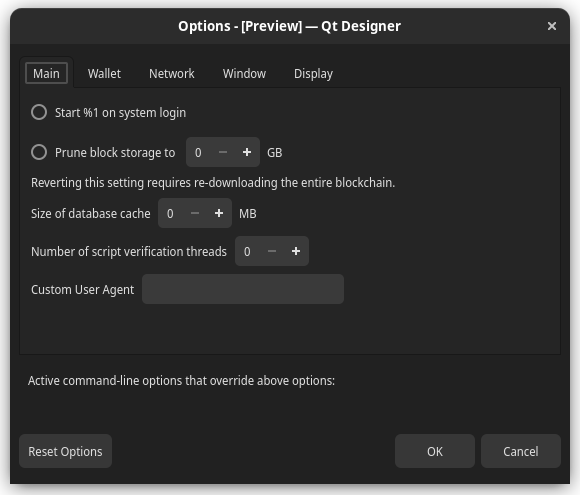 [feat] The ability to set the uacomment through the Dogecoin Core UI ...