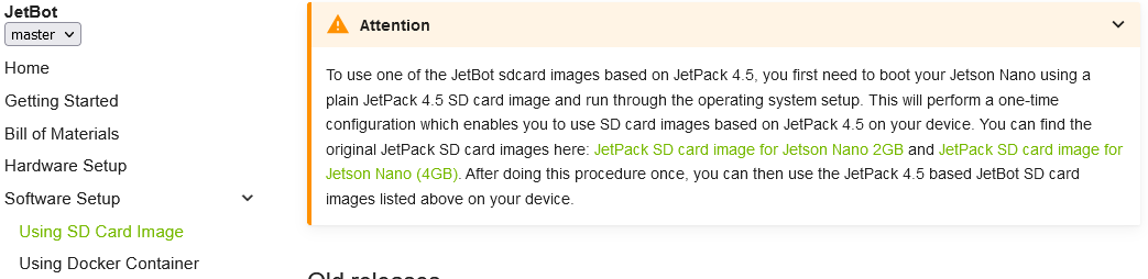 Setuping the Jetson Nano 4gb for JetBot · Issue #407 · NVIDIA-AI-IOT/jetbot · GitHub