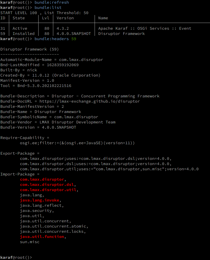 Add OSGi headers to MANIFEST.MF · Issue #380 · LMAX-Exchange/disruptor · GitHub