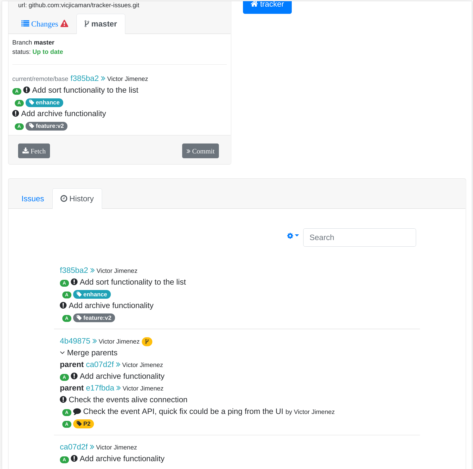 Github Vicjicamantracker Tool This Is A Simple Issue Tracker That