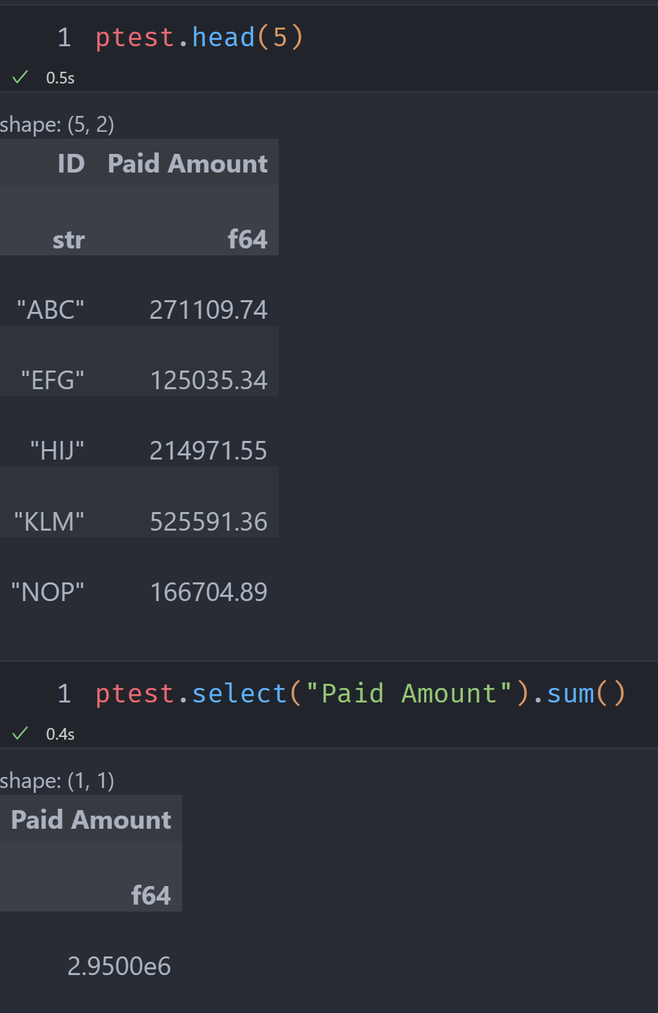 Formatting f64 output of a DataFrame read from excel · Issue #5927 · pola-rs/polars · GitHub