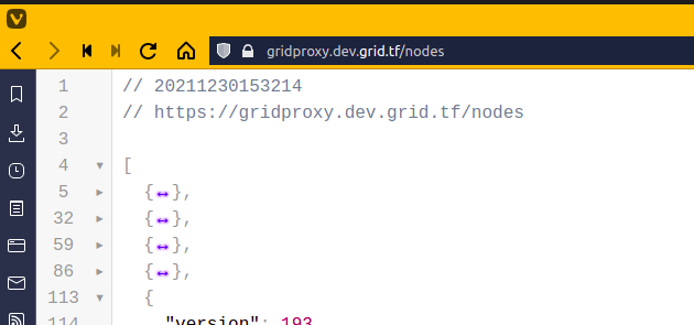 [Explorer] Unify the returned data pattern · Issue #67 · threefoldtecharchive/tfgridclient_proxy ...