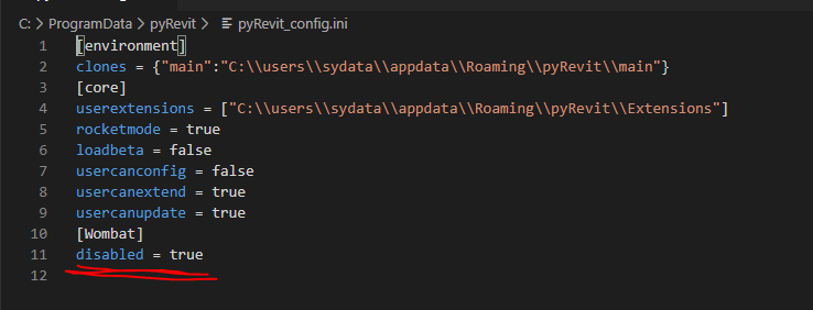 Enable/Disable Extensions from CLI · Issue #821 · pyrevitlabs/pyRevit · GitHub