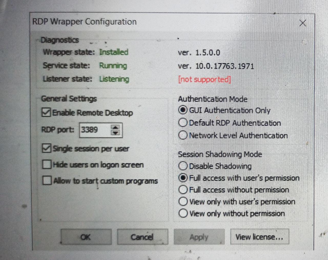 100177631971 Not Supported · Issue 1673 · Stascorprdpwrap · Github 