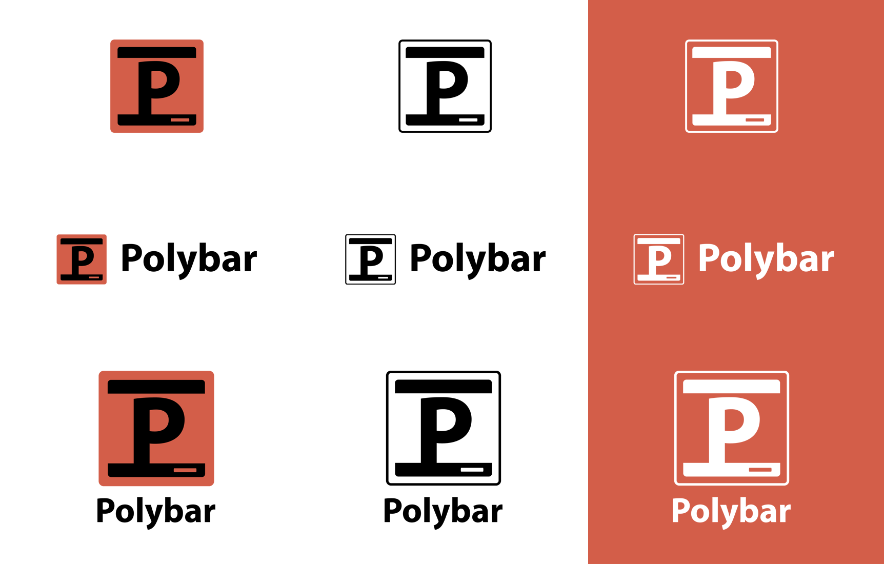 Icon-Logo design proposal · Issue #1231 · polybar/polybar · GitHub