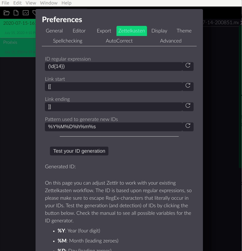 Copy ID Not working · Issue #1073 · Zettlr/Zettlr · GitHub