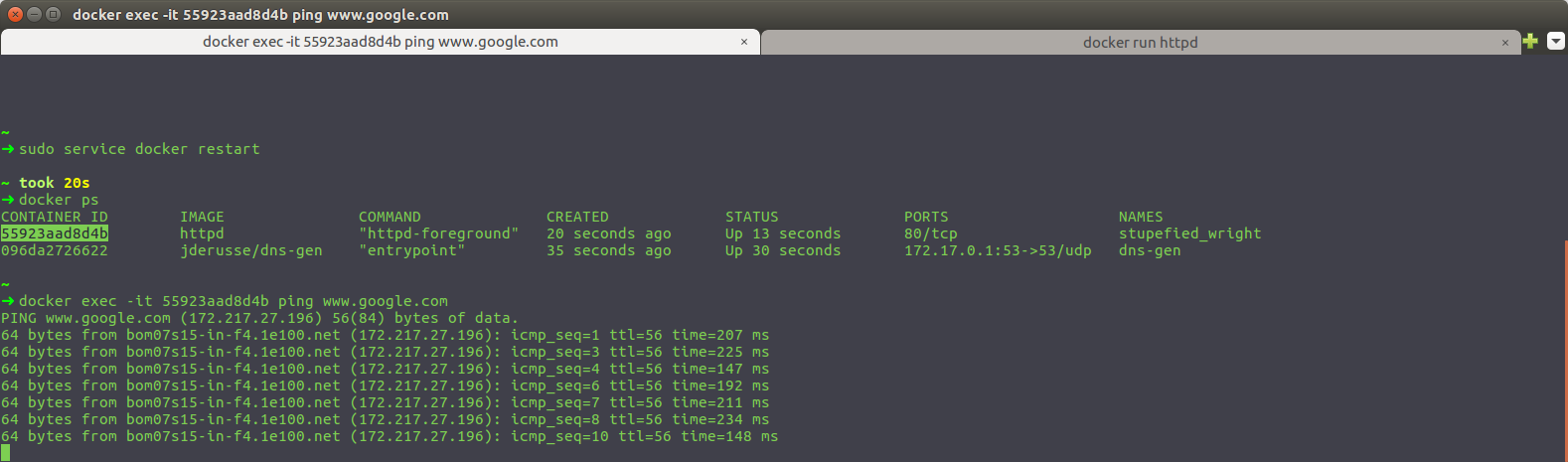 Solved My Containers Are Not Resolving Domains · Issue 21 · Jderusse