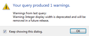 MySQL 8: integer display width deprecated · Issue #1088 · HeidiSQL/HeidiSQL · GitHub