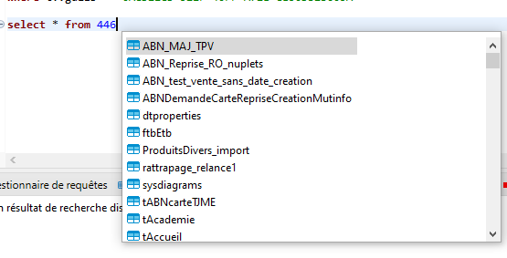 Database name not proposed by autocompletion · Issue #14285 · dbeaver ...