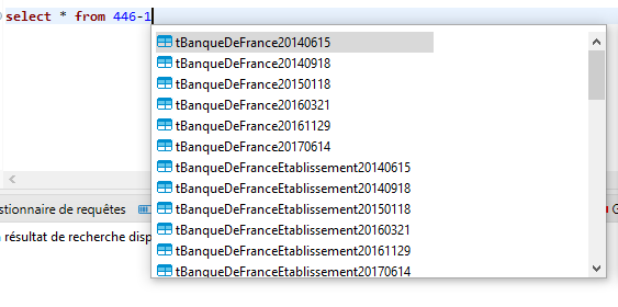 Database name not proposed by autocompletion · Issue #14285 · dbeaver ...