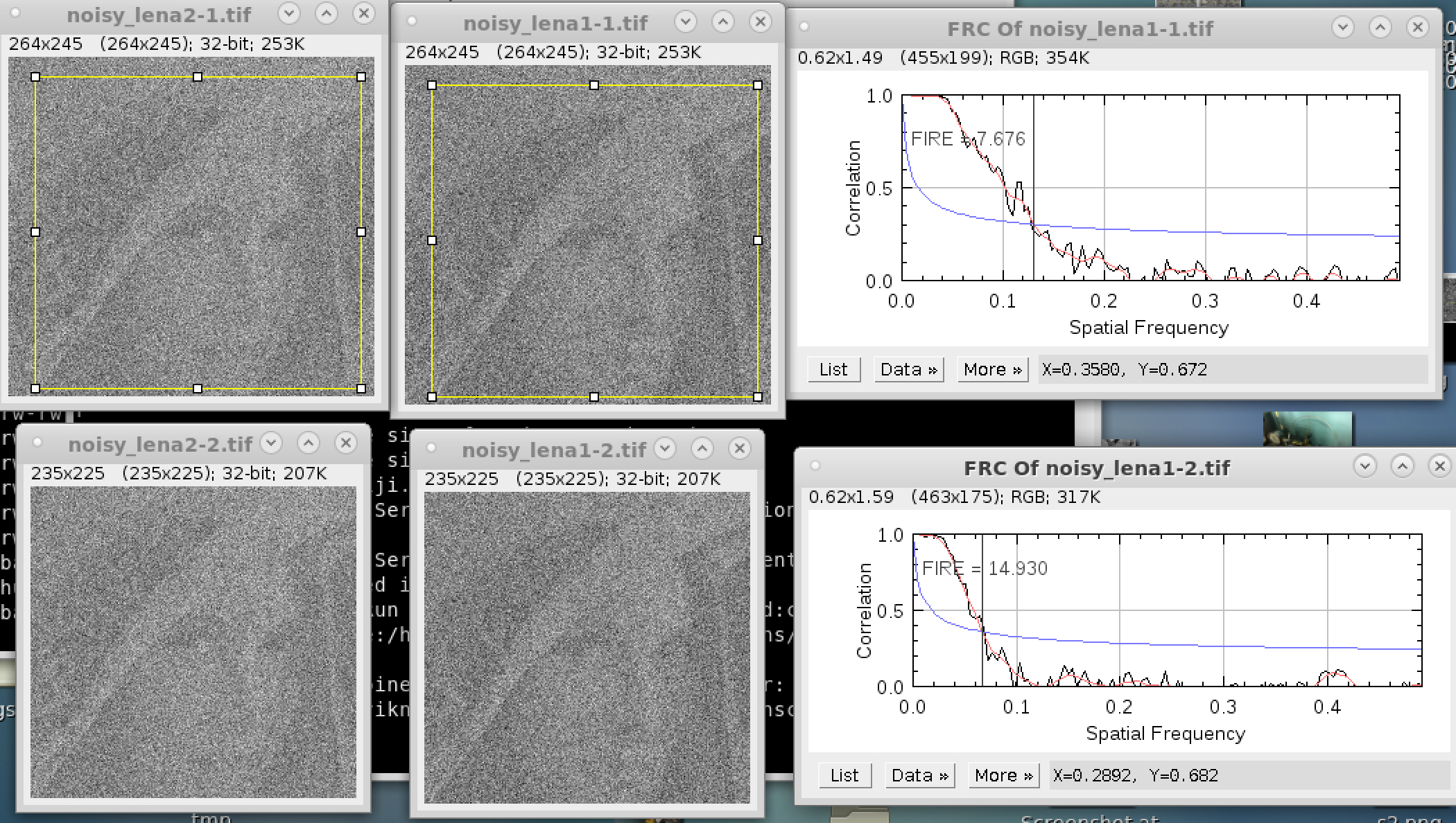 Wrong computation of FRC for the sizes that are not a power of 2 ...