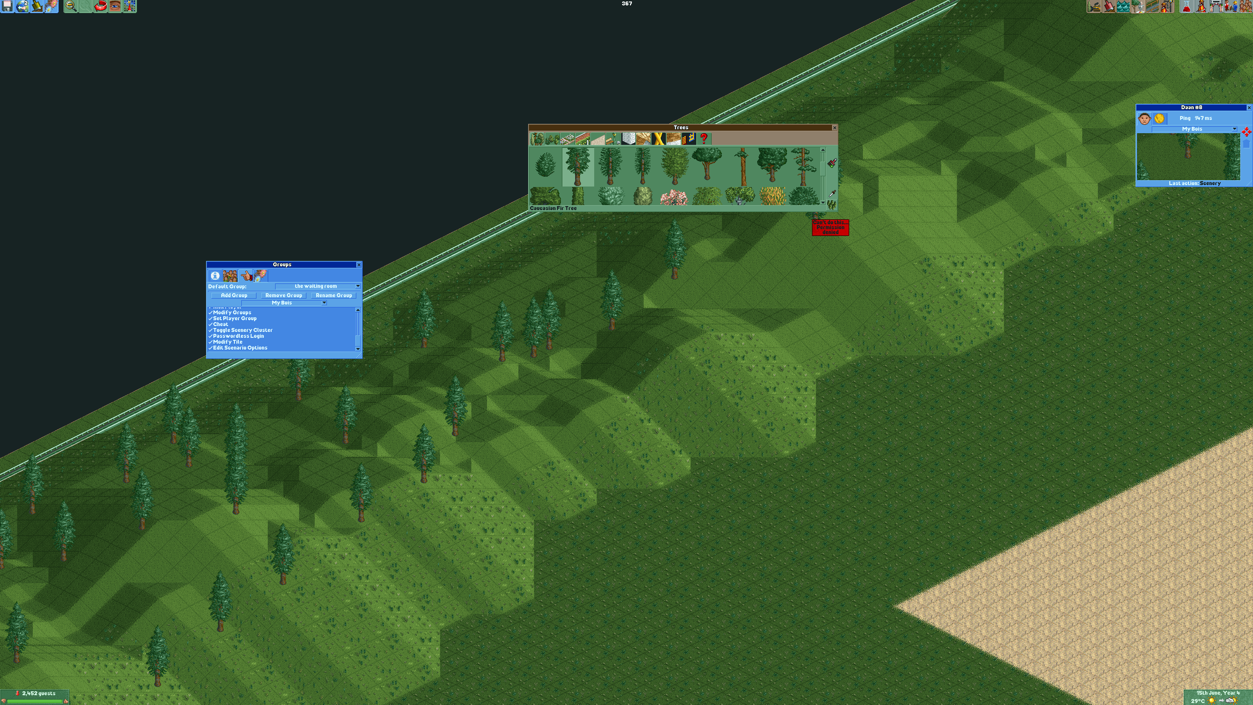 Bug On Scenery Cluster Toggle · Issue 16409 · Openrct2openrct2 · Github
