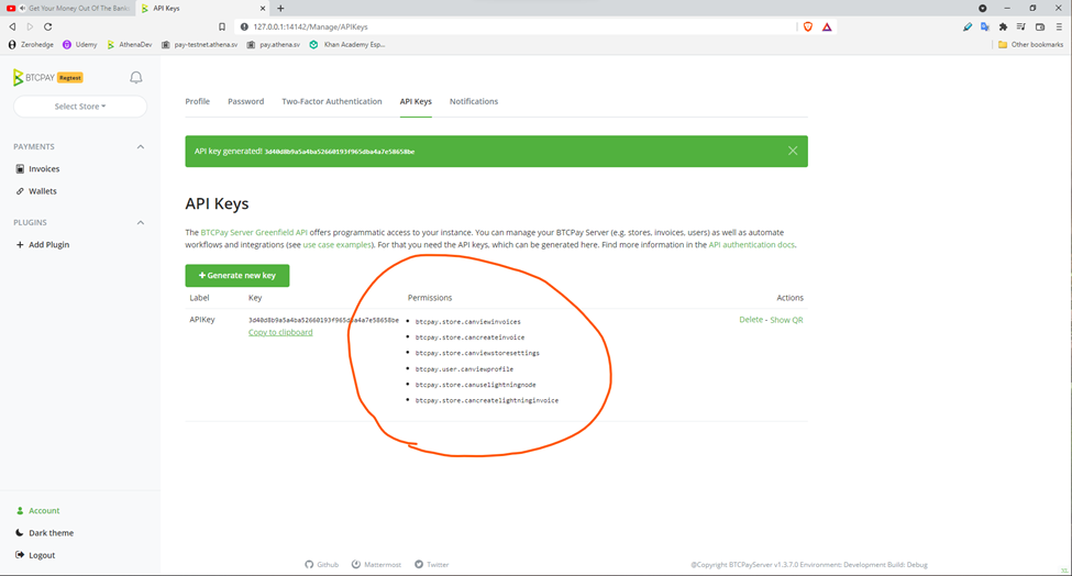 Problem with creating a lighting invoice from Greenfield API · Issue #3212 · btcpayserver ...