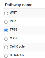 Selected pathway table page resets upon unselecting a group · Issue ...