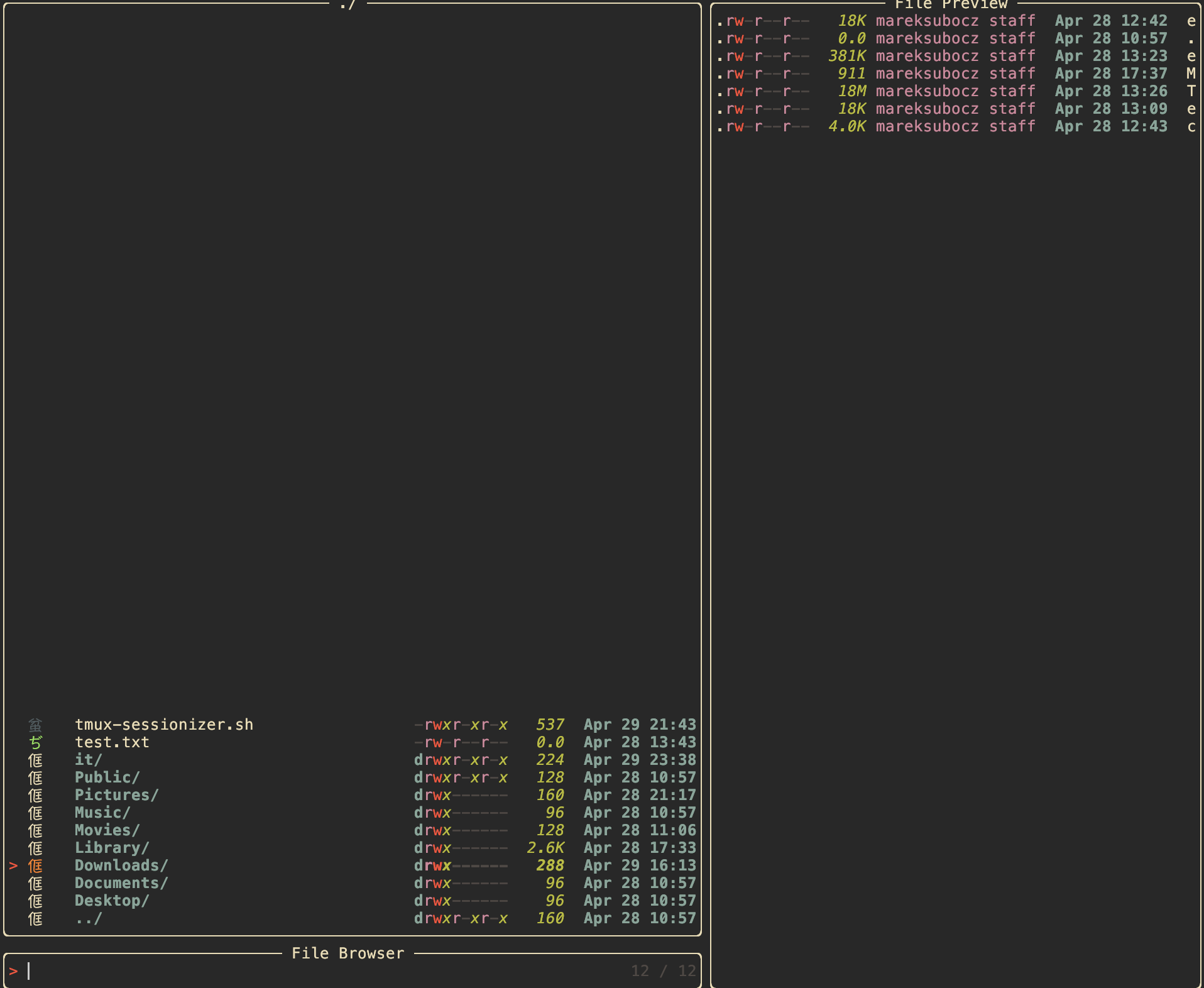 See just filenames when peeking into folder · Issue #267 · nvim-telescope/telescope-file-browser ...