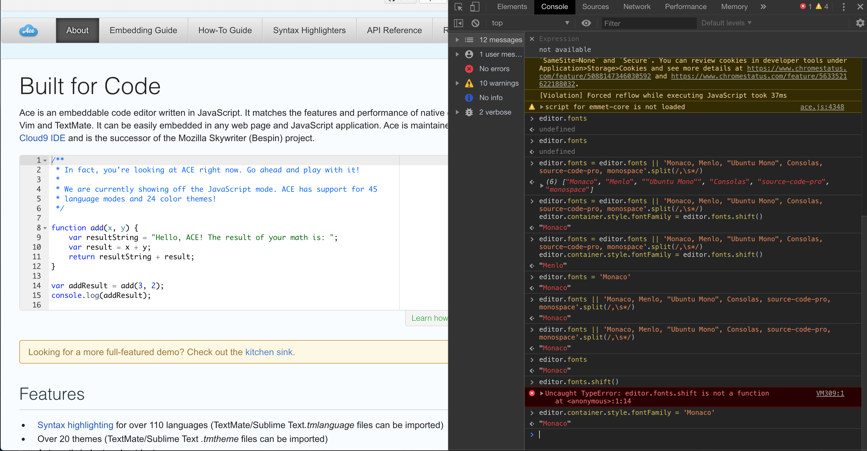 Line height is too low · Issue #4300 · ajaxorg/ace · GitHub