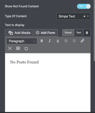 🚀 Custom message when Post widget query is empty · Issue #7624 · elementor/elementor · GitHub