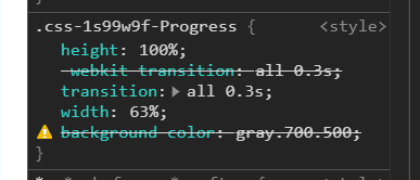 [Progress] color attribute adds an additional ".500" · Issue #590 ...