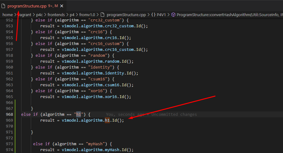 Are there any clear steps to implement custom hash Algorithms besides CRC16, CRC32, XOR16 ...