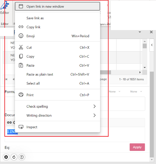 No Option To Open Hyperlink In Word Add in In Office 2019 Issue 79 