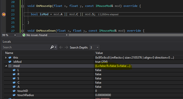IMouseMod is always false for L&R buttons on OnMouseUp · Issue #635 · iPlug2/iPlug2 · GitHub