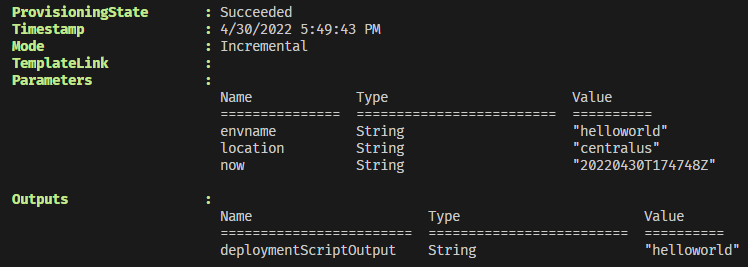 New Azresourcegroupdeployment Fails If You Add Parameter Asjob · Azure Bicep · Discussion 6644