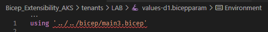 Question About The New Bicepparam Files · Azure Bicep · Discussion