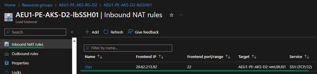 Inbound NAT Rule not functional when created with Bicep · Issue #10617 · Azure/bicep · GitHub