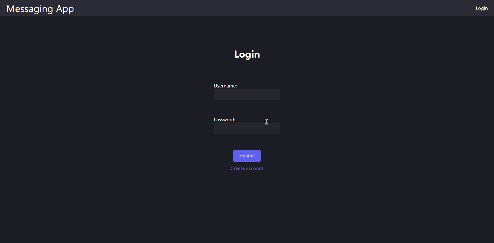 GitHub - giannimperez/MessagingApp