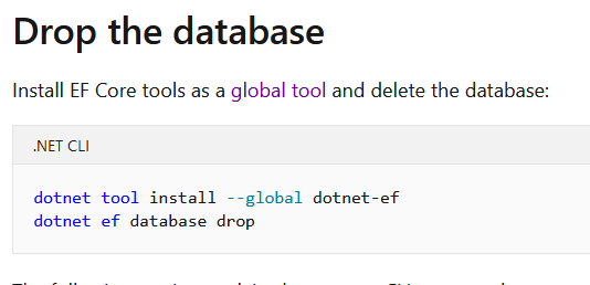 MVC totorial: There is already an object named 'Course' in the database · Issue #22051 · dotnet ...