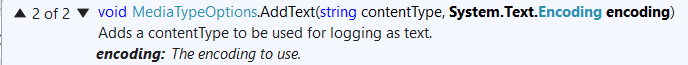 Http Logging Middleware - MediaTypeOptions doc typos · Issue #22431 ... Http Logging Middleware - MediaTypeOptions doc typos · Issue #22431 ...