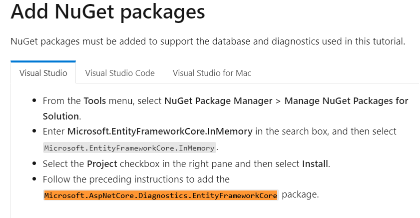 Issues With Tutorial · Issue 27237 · Dotnet Aspnetcore Docs · Github