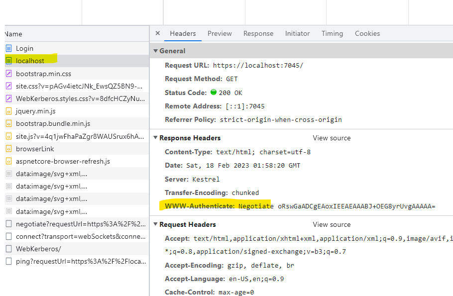 Kestrel Tries To Use Kerberos · Issue 28432 · Dotnet Aspnetcore Docs · Github