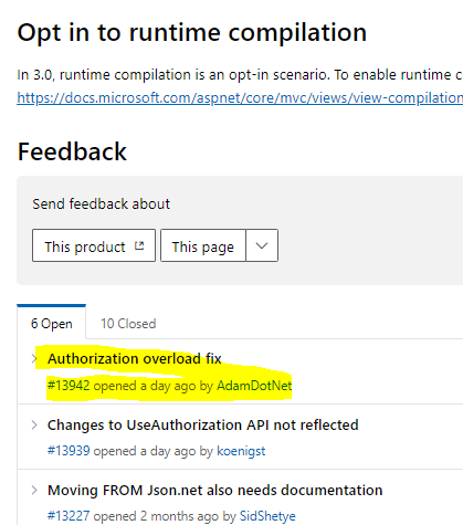 Authorization overload fix RequireAuthorization · Issue #13942 · dotnet/AspNetCore.Docs · GitHub