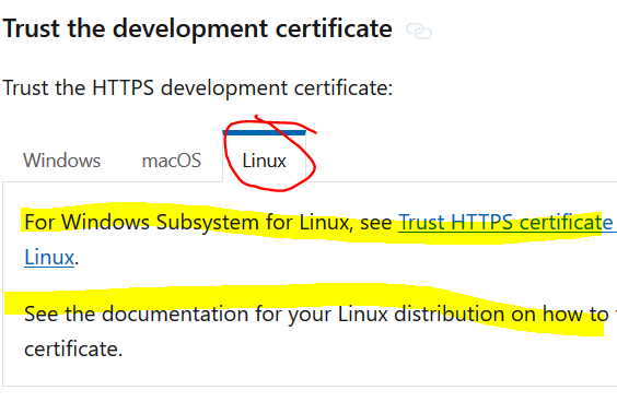 Dev Certs Command Seems To Need Some Other Parameter Fields Or Format · Issue 14797 · Dotnet 