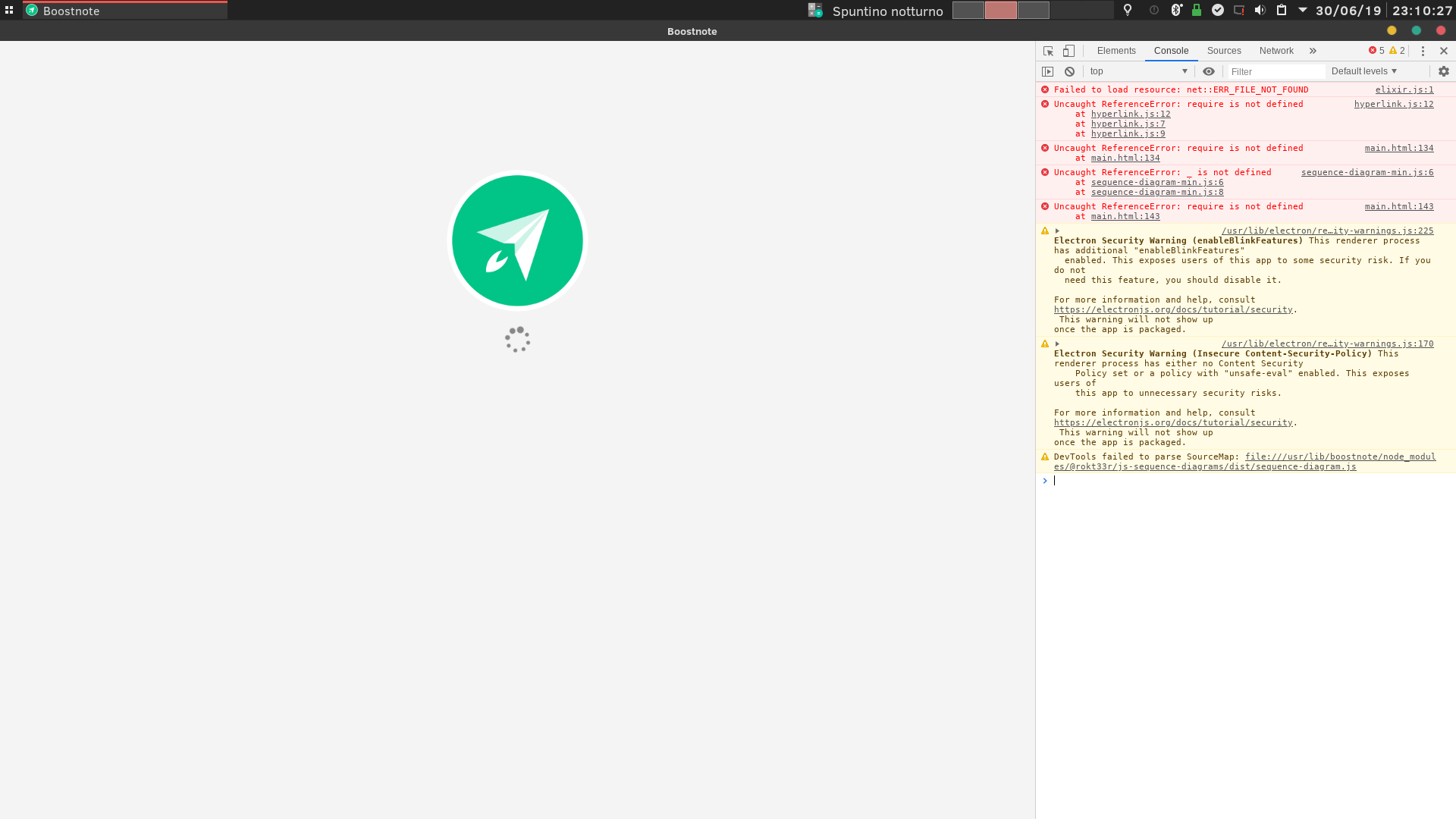 Boostnote doesn't start after update (0.11.15 old, 0.11.17 new) · Issue #3098 · BoostIO ...