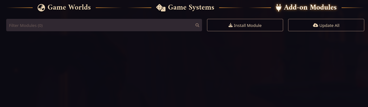 Disappearing modules in Setup page · Issue #9145 · foundryvtt/foundryvtt · GitHub
