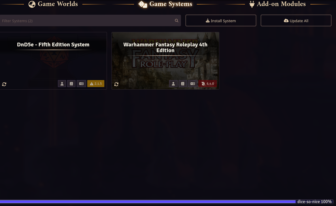 Module installation progress bar stays at 100% until refreshing setup page · Issue #9153 ...