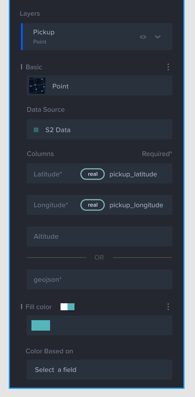 [Feature Request] Allow optional columns · Issue #1019 · keplergl/kepler.gl · GitHub