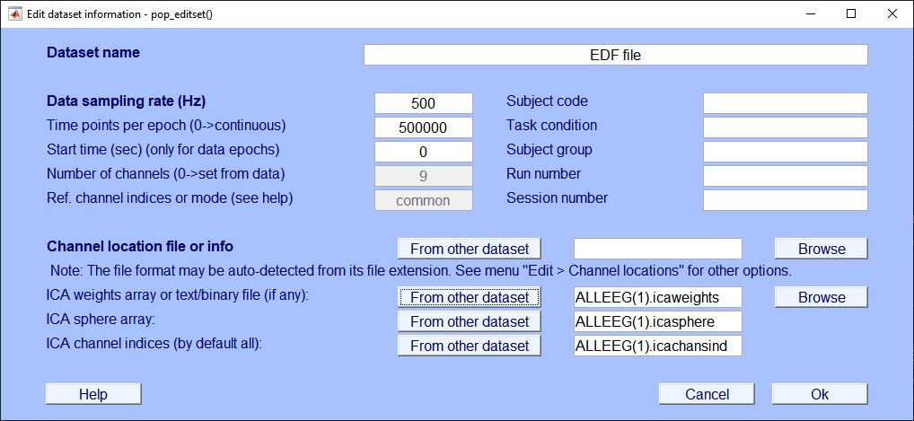 Error in function checkoldformat() when opening datasets with ICA weights · Issue #346 · sccn ...