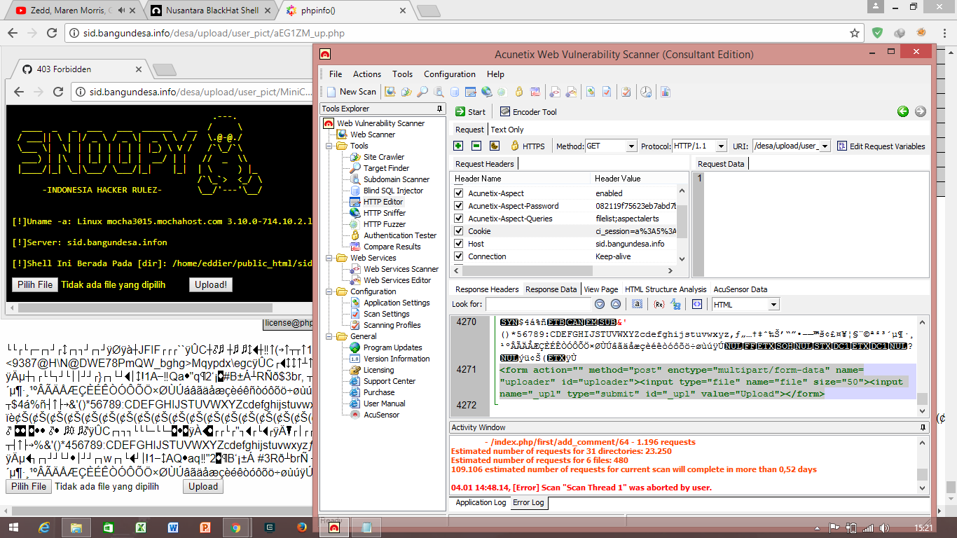 Security Celah Upload Script Php Melalui Surat Masuk · Issue 887 · Opensidopensid · Github