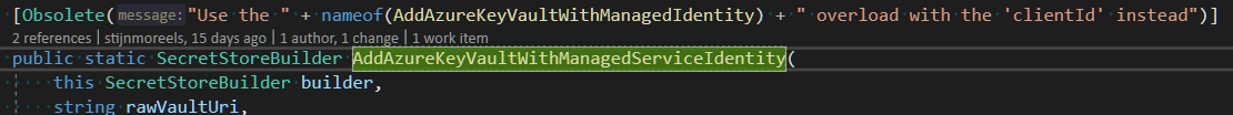 How to use the Azure KeyVault SecretProvider with Managed service Identity · Issue #217 · arcus ...
