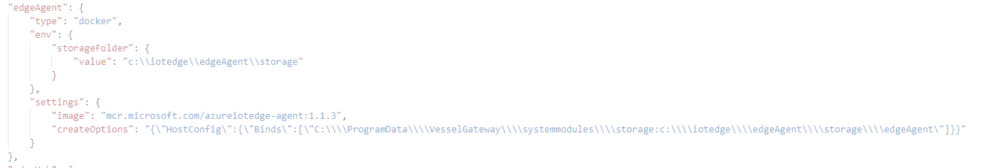 edgeAgent/edgeHub storage directory is persisted on the host warning but files are persisted on ...