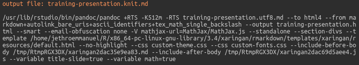 Math formula not rendered while offline · Issue #119 · yihui/xaringan · GitHub