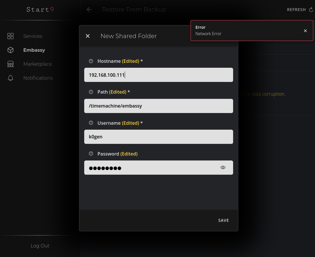 [feat]: allow raw ip addresses in the `hostname` field during cifs backups · Issue #927 ...