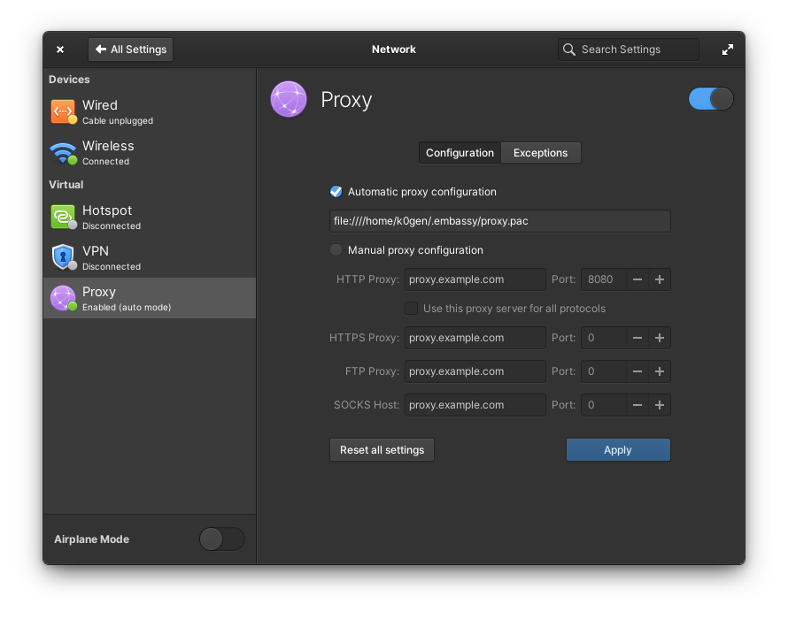 [feat] Find out if Linux/Windows can use system proxy for FF · Issue #252 · Start9Labs ...