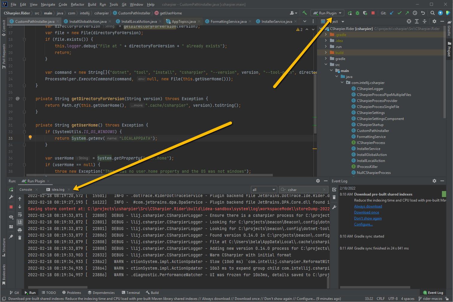Unable to Format via Rider · Issue #610 · belav/csharpier · GitHub