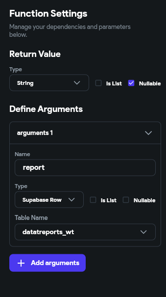 Impossible to use Supabase row data type in custom functions. · Issue #1512 · FlutterFlow ...